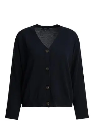 Soeur Merino Wool Cardigan - Blue