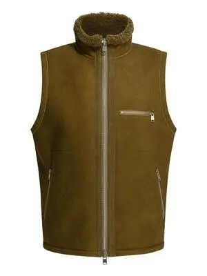 NONNATIVE Sleeveless Shearling Jacket - Brown
