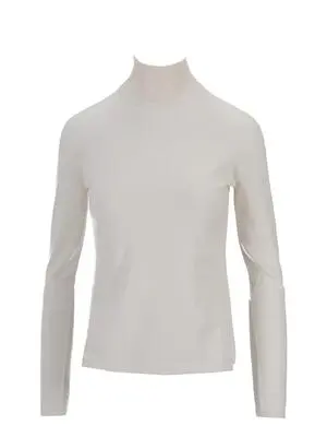 Max Mara Maglia Canottiera Top - Bianco