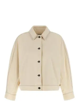 Max Mara Mxp Nettare Overshirt - Beige