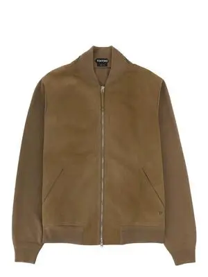 TOM FORD Bomber Jacket - Brown
