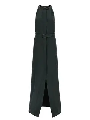 TOM FORD American Neckline Maxi Dress - Green
