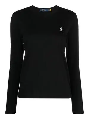Ralph Lauren Long Sleeve T-shirt - Polo Black