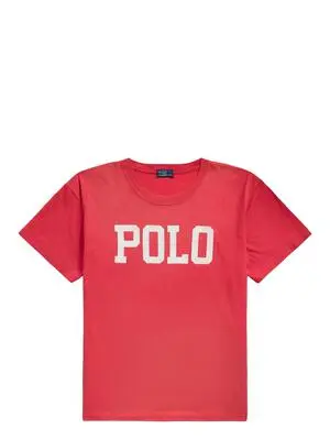Ralph Lauren Logo Cotton T-shirt - Red