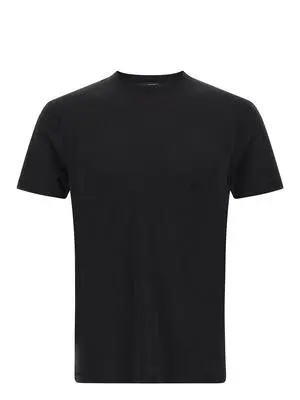 TOM FORD Logo Embroidery T Shirt - Black