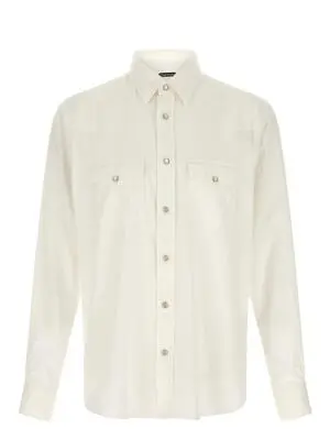 TOM FORD Western' Shirt - White