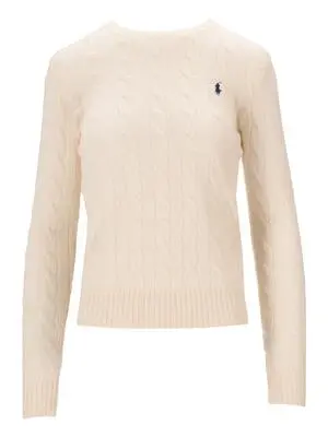 Ralph Lauren Julianna Long Sleeve Pullover - Cream