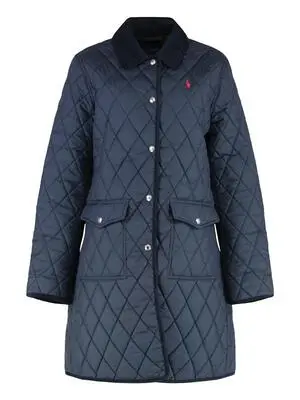 Ralph Lauren Quilted Coat - Rl Navy
