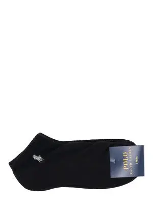 Ralph Lauren Sport Low-cut No-show Socks 3 Pack - Black