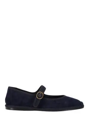 Ralph Lauren Mary Jane Flats - Navy