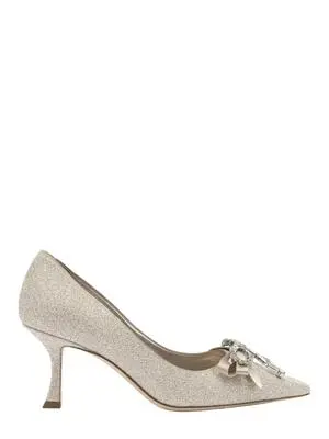 JIMMY CHOO Auria 70 Mm Pumps - Gold