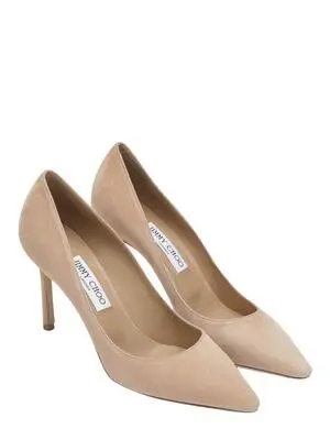 JIMMY CHOO Pumps With Stiletto Heel - Beige