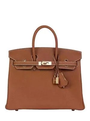 HERMÈS 2025 25 Birkin Leather Tote