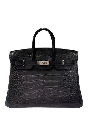 HERMÈS 2025 25 Birkin Alligator Tote