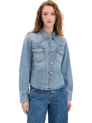LE JEAN Martha Denim Shirt