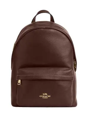 COACH® Taylor Small Backpack - Pebbled Leather/gold/maple