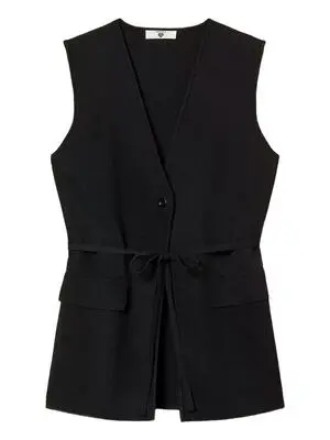 TWINSET Sleeveless Jacket - Black