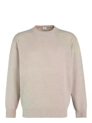 TOD'S Long-sleeve Round-neck Sweater - Neutrals