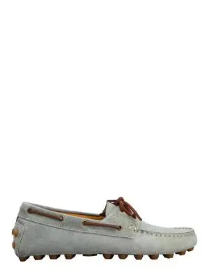 TOD'S Lace-up Boat Shoes - Grey