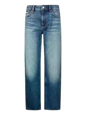 Calvin Klein 90s Straight-leg High-waisted Jeans - Blue