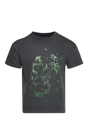 NO BISHOP NO KING Slime Rapes Tee - Black
