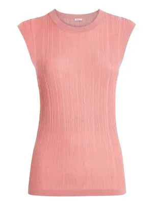 JOSEPH Silk-cotton Calife Tank Top - Pink