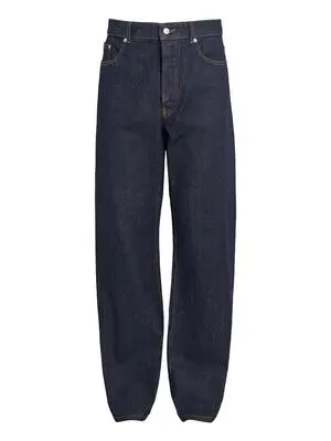 Dries Van Noten Heavyweight Wide-leg Jeans - Blue