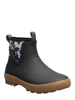 Bogs Waterproof Chelsea Rain Boot - Black Multi