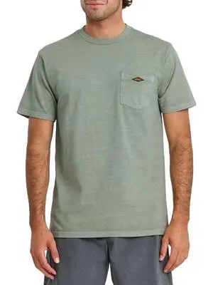 Quiksilver Saltwater Cotton Pocket T-shirt - Lily Pad