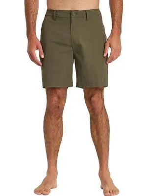 Quiksilver Transit 19 Hybrid Shorts - Grape Leaf