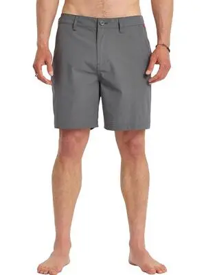 Quiksilver Transit 19 Hybrid Shorts - Iron Gate