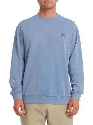 Quiksilver Saltwater Oversized Crewneck Sweatshirt - Riviera