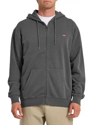 Quiksilver Saltwater Oversized Zip Hoodie - Iron Gate