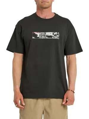 Quiksilver Vortex Cotton Graphic T-shirt - Phantom