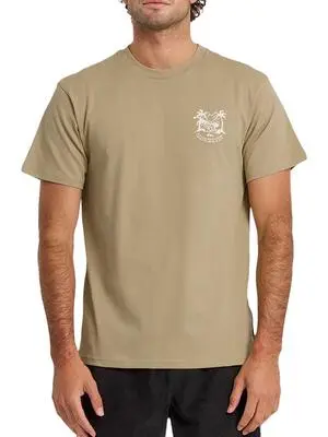 Quiksilver In The Wild Cotton Graphic T-shirt - Seneca Rock