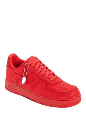 Nike Air Force 1 Retro Basketball Sneaker - University Red/red/black