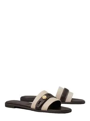 Tory Burch Romy Slide Sandal - Natural