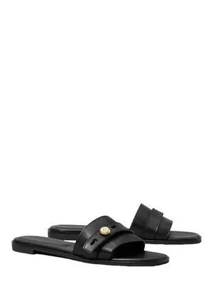 Tory Burch Romy Slide Sandal - Perfect Black