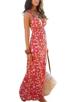 LASCANA Lascana Sleeveless Maxi Dress Multi