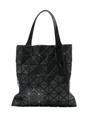 BAOBAO ISSEY MIYAKE Prism Matte Small Tote Bag - Black