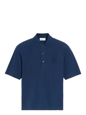 Ami De Coeur Cotton Polo Shirt - Blue