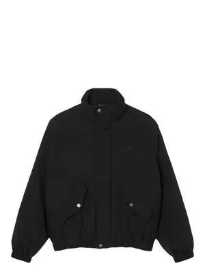 Lacoste Water Repellent Insulated Bomber Jacket - 031 Black