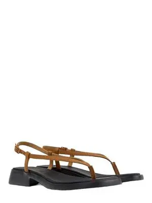 Camper Dana Sandal - Medium Brown