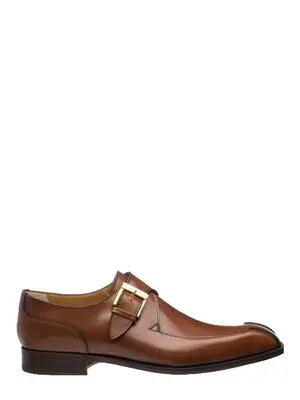 FERRINI French Calf Monk Strap Shoes
