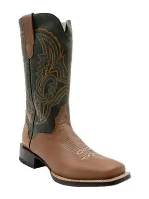 FERRINI Clint Western Boot - Honey