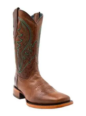FERRINI Beau Western Boot - Honey