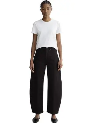 Everlane Way-high Curve Jean - Black