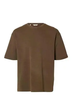 SELECTED Short-sleeve T-shirt - Brown