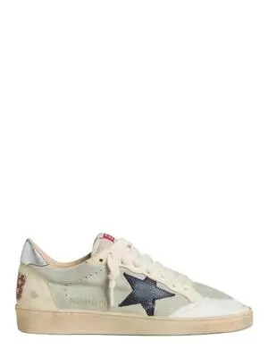 GOLDEN GOOSE Star Motif Suede Sneakers - Neutrals