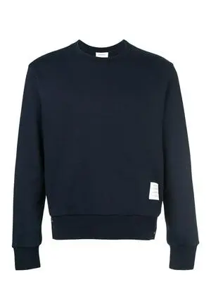 Thom Browne Classic Crewneck Pullover - Blue